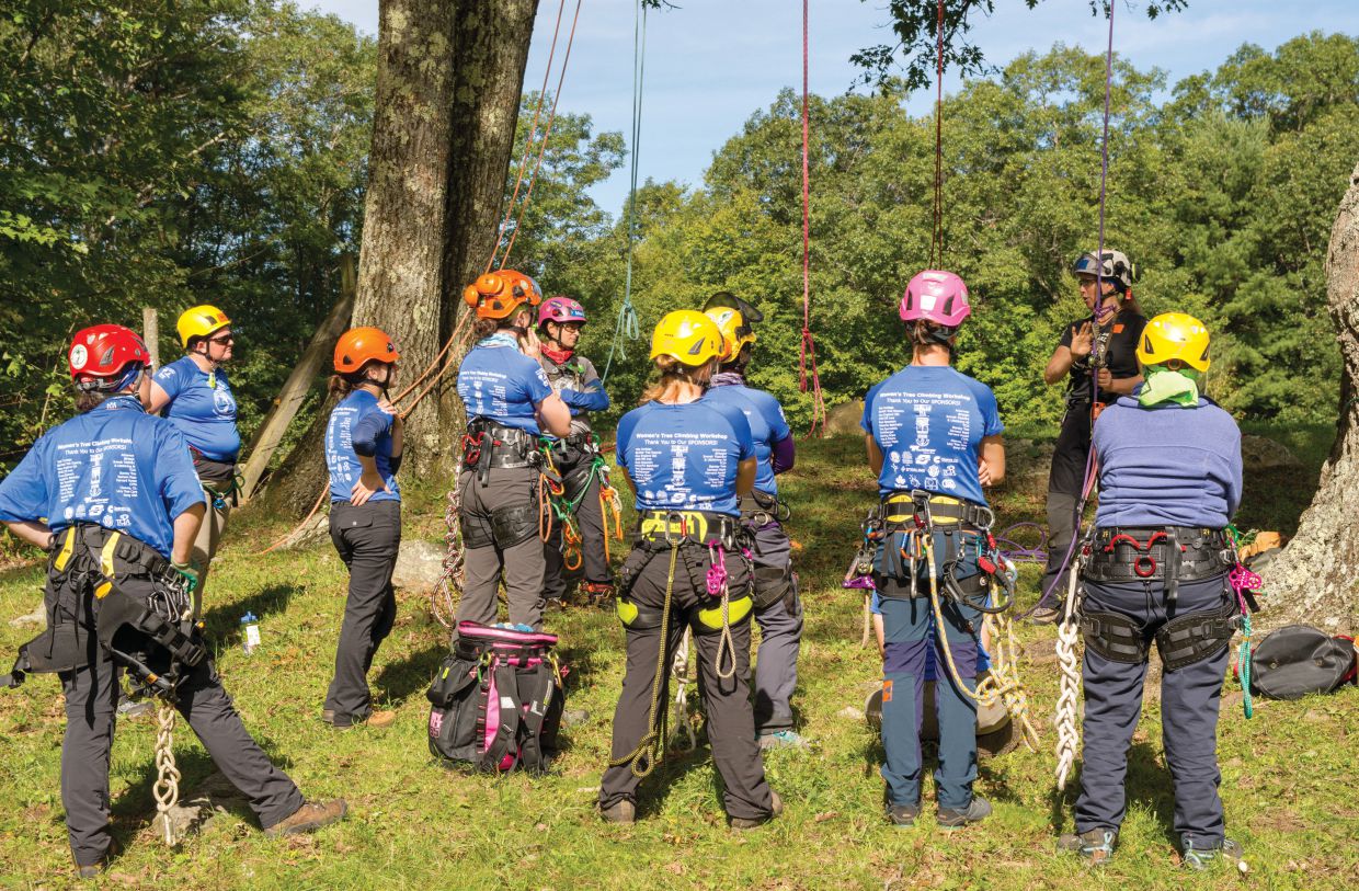 Ten Years Strong: Women's Tree Climbing Workshop - Tree Care Industry ...