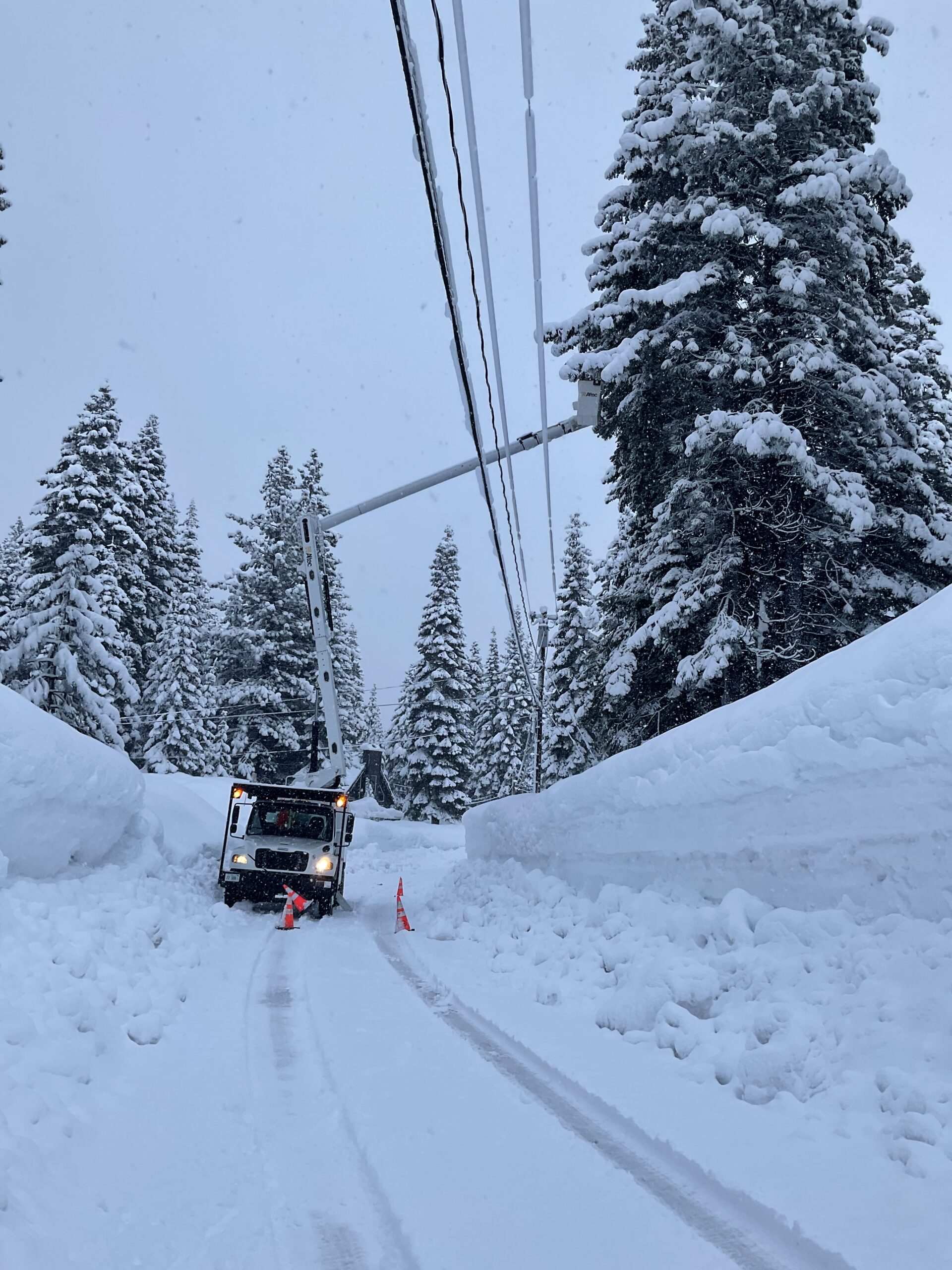 Staying Safe While Performing Line Clearance in California Snow
